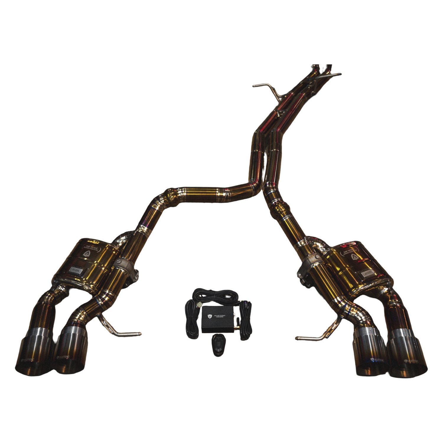 Valvetronic Designs® POR.95B.MAC.VSES.TI - Grade 5 Titanium Valved Cat ...