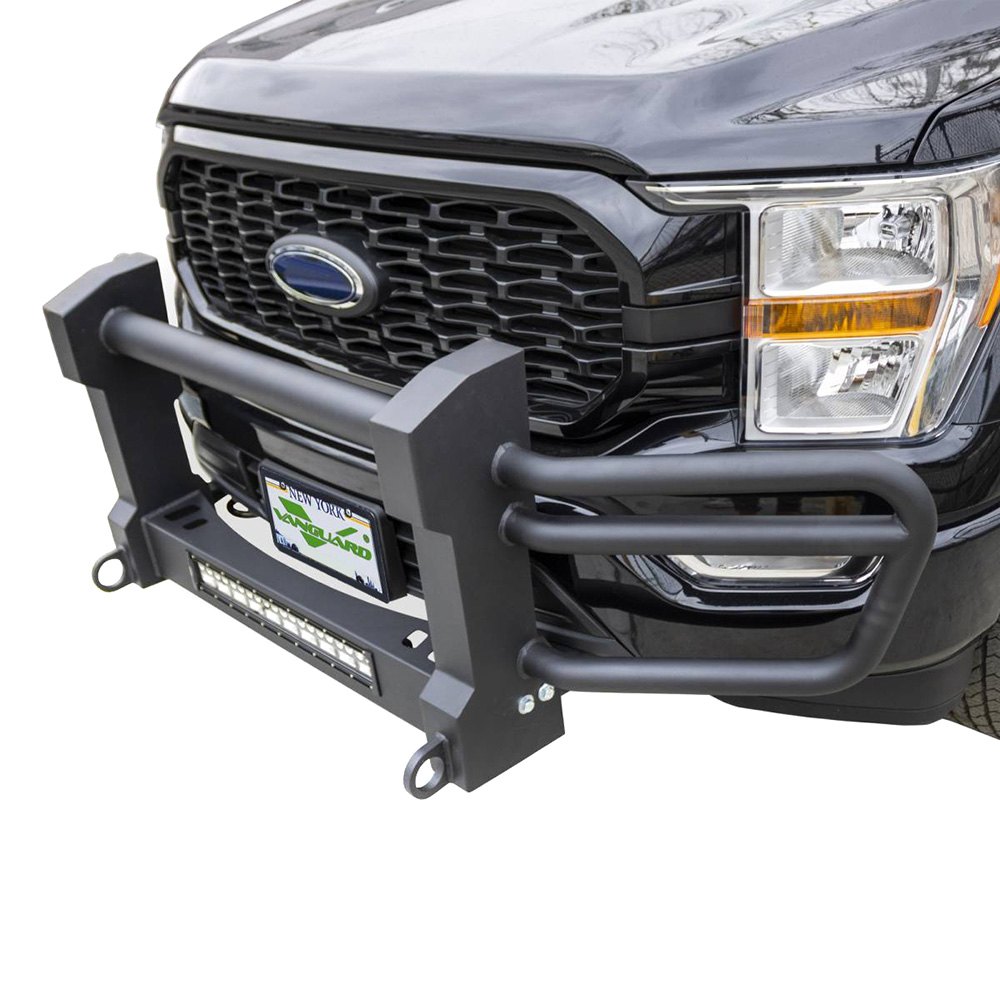 Vanguard Off-Road® VGFRG-2429BK-LED - Apex Black LED Front Runner Guard ...