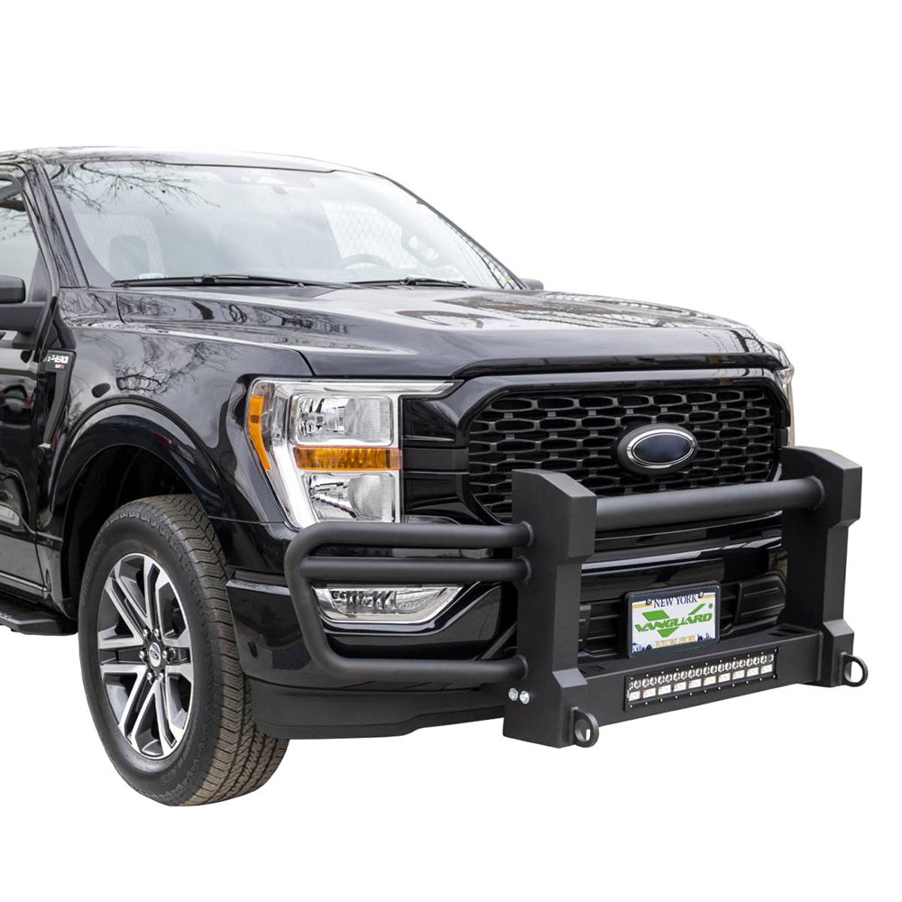 Vanguard Off-Road® VGFRG-2429BK-LED - Apex Black LED Front Runner Guard ...