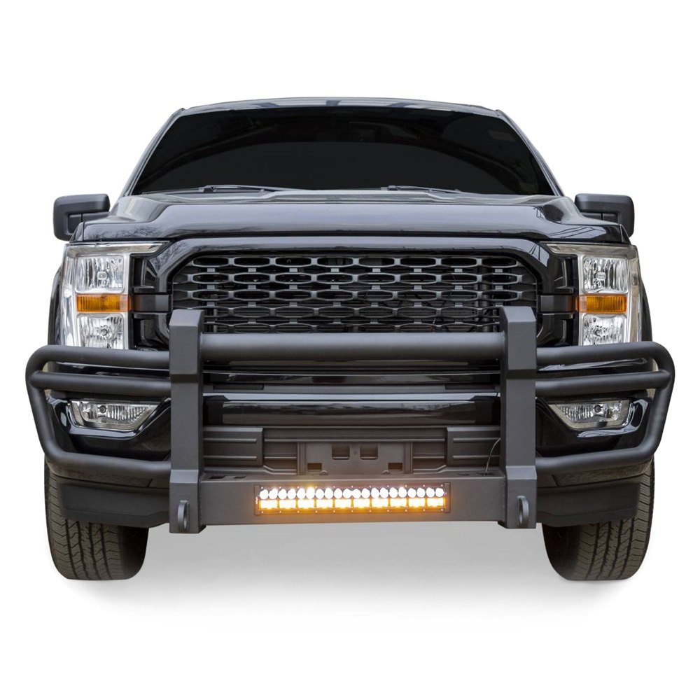 Vanguard Off-Road® VGFRG-2429BK-LED - Apex Black LED Front Runner Guard ...