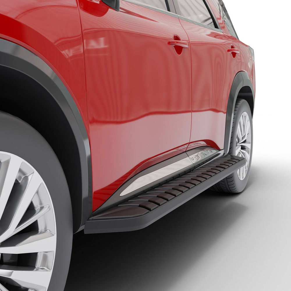 Vanguard Off-Road® VGSSB-2185-2385AL - 5" F1 Style Black Running Boards