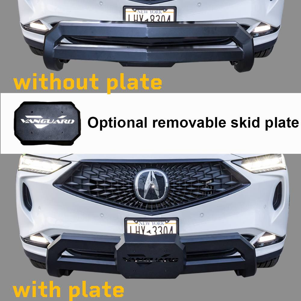 Vanguard Off-Road® VGUBG-2311BK - 3" Optimus Series Black Wide Bull Bar ...