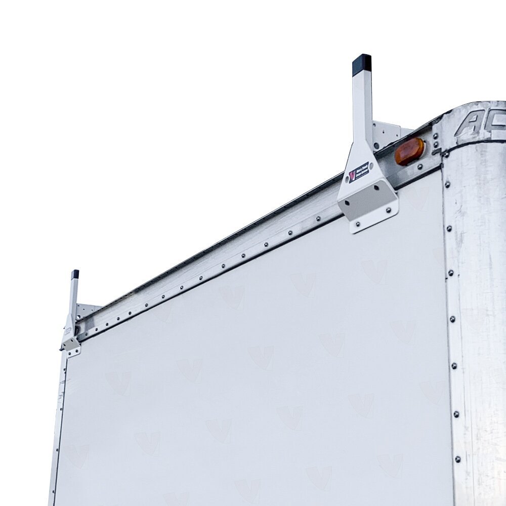 Vantech® C46002178W - H1 Series™ 2-Bar Ladder Roof Rack System for Box ...