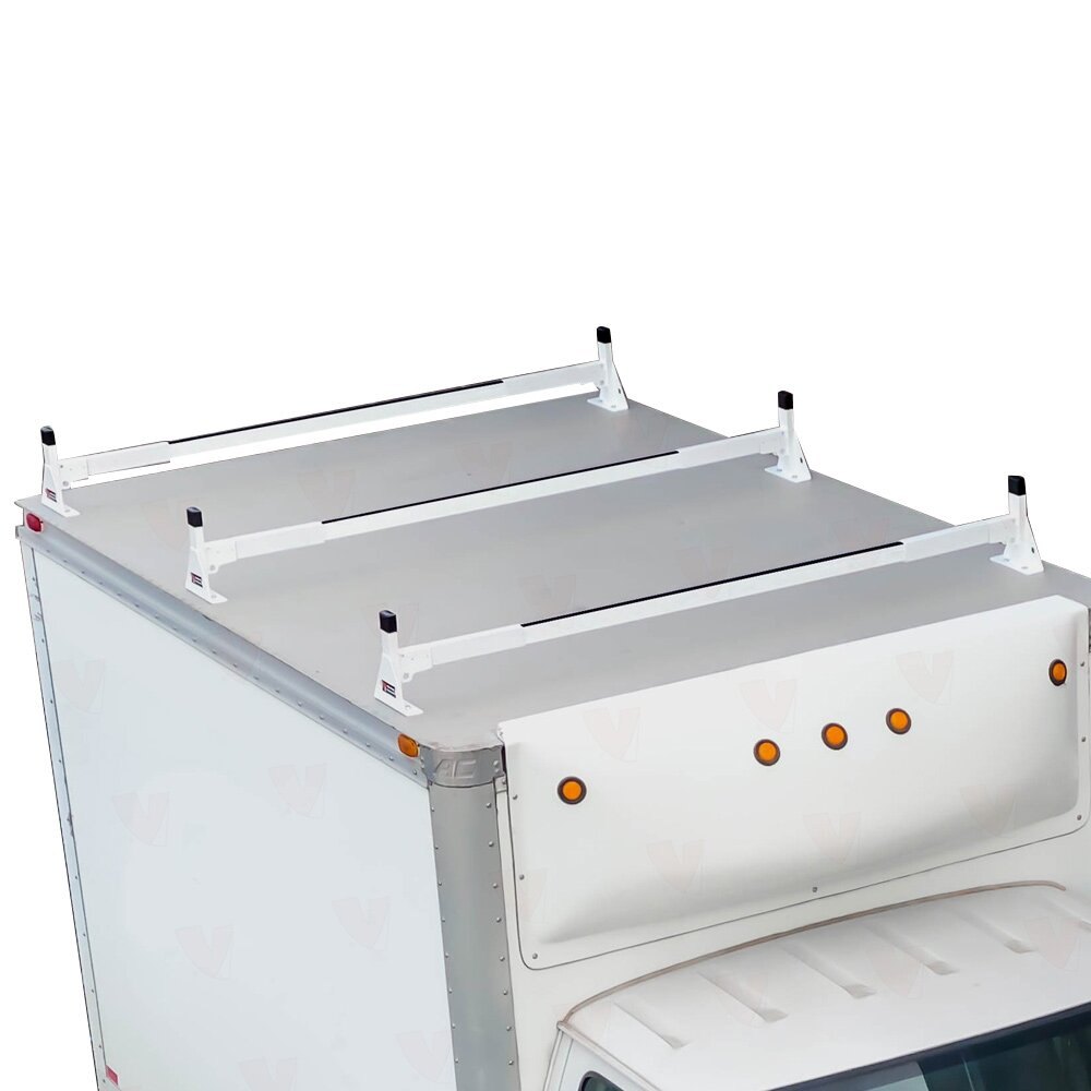 Vantech® C46003358W - H1 Series™ 3-Bar Ladder Roof Rack System for Box ...