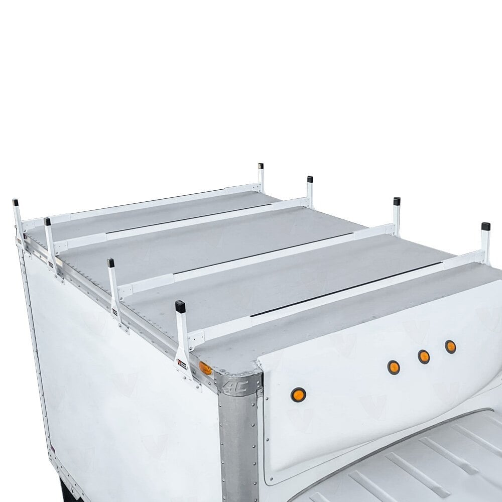 Vantech® C46004160W - H1 Series™ 4-Bar Ladder Roof Rack System for Box ...