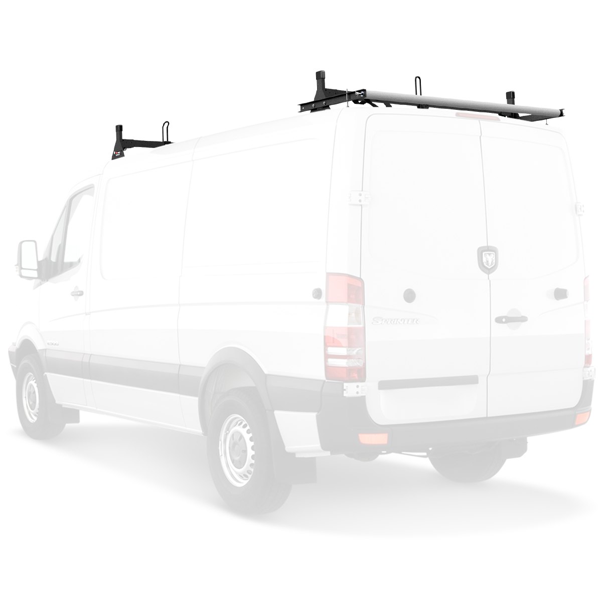 Vantech® H2651BR - H1 Series™ Full Size Cargo Rack System with Roller