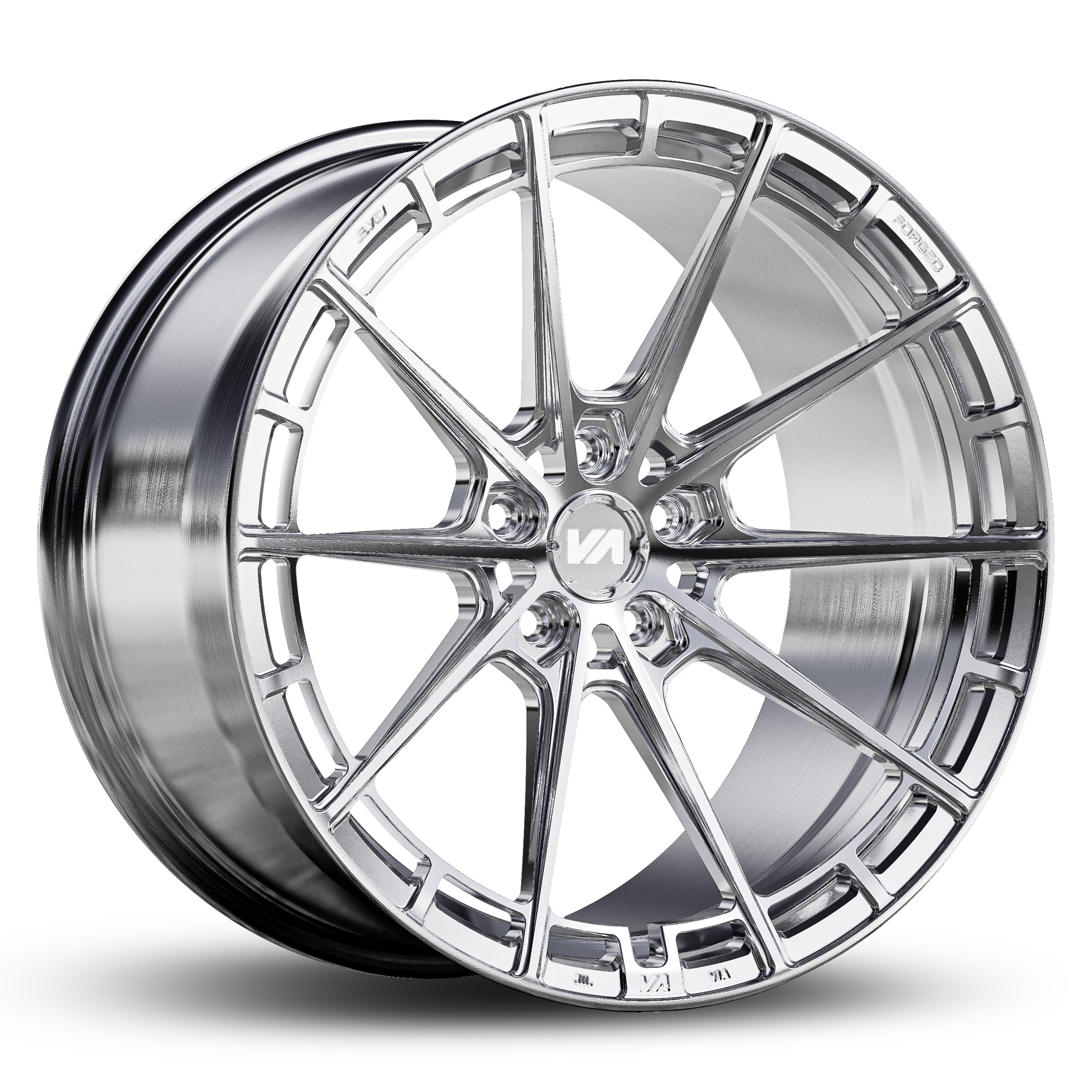 VARIANT® AURE Wheels - Chrome Powder Rims