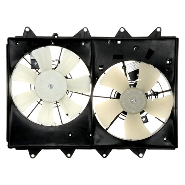VDO® FA70832 - Dual Radiator and Condenser Fan Assembly