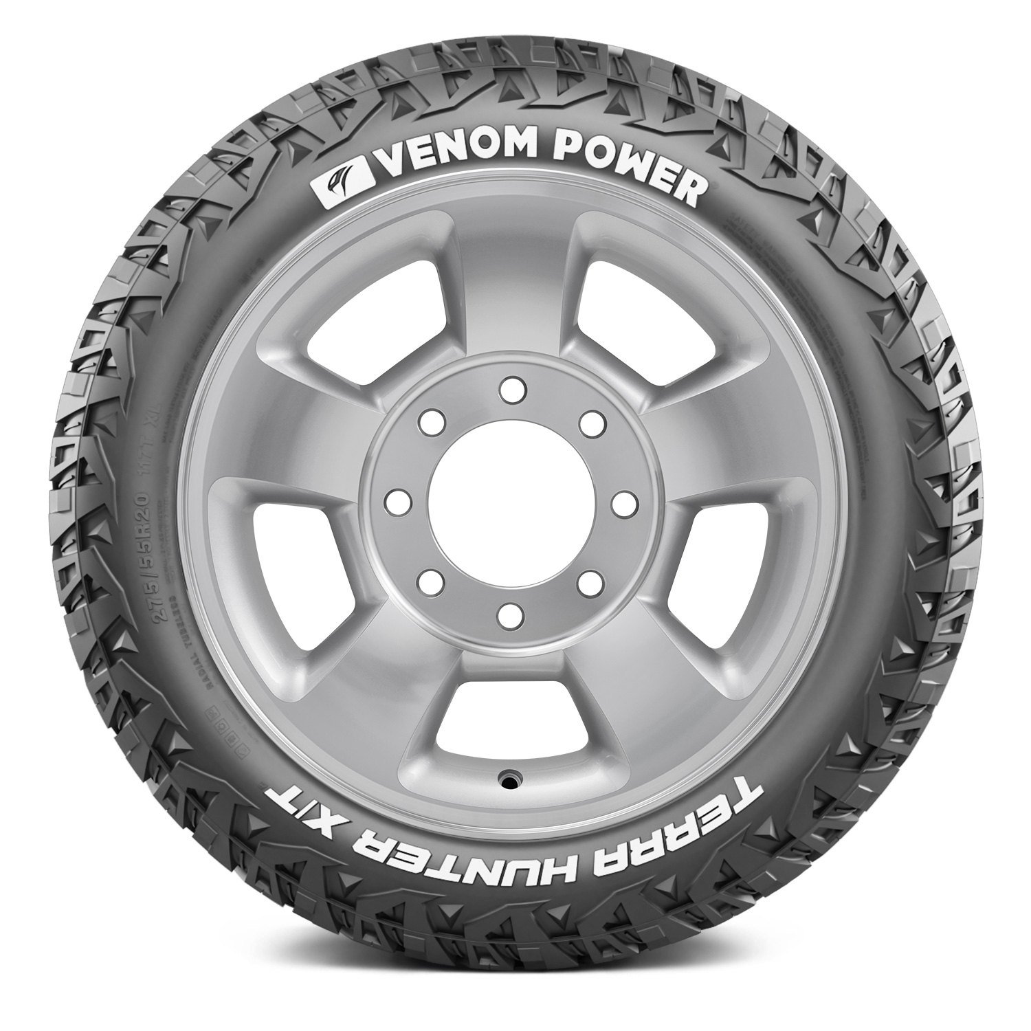 VENOM POWER® TERRA HUNTER X/T 2 WITH WHITE LETTERING Tires