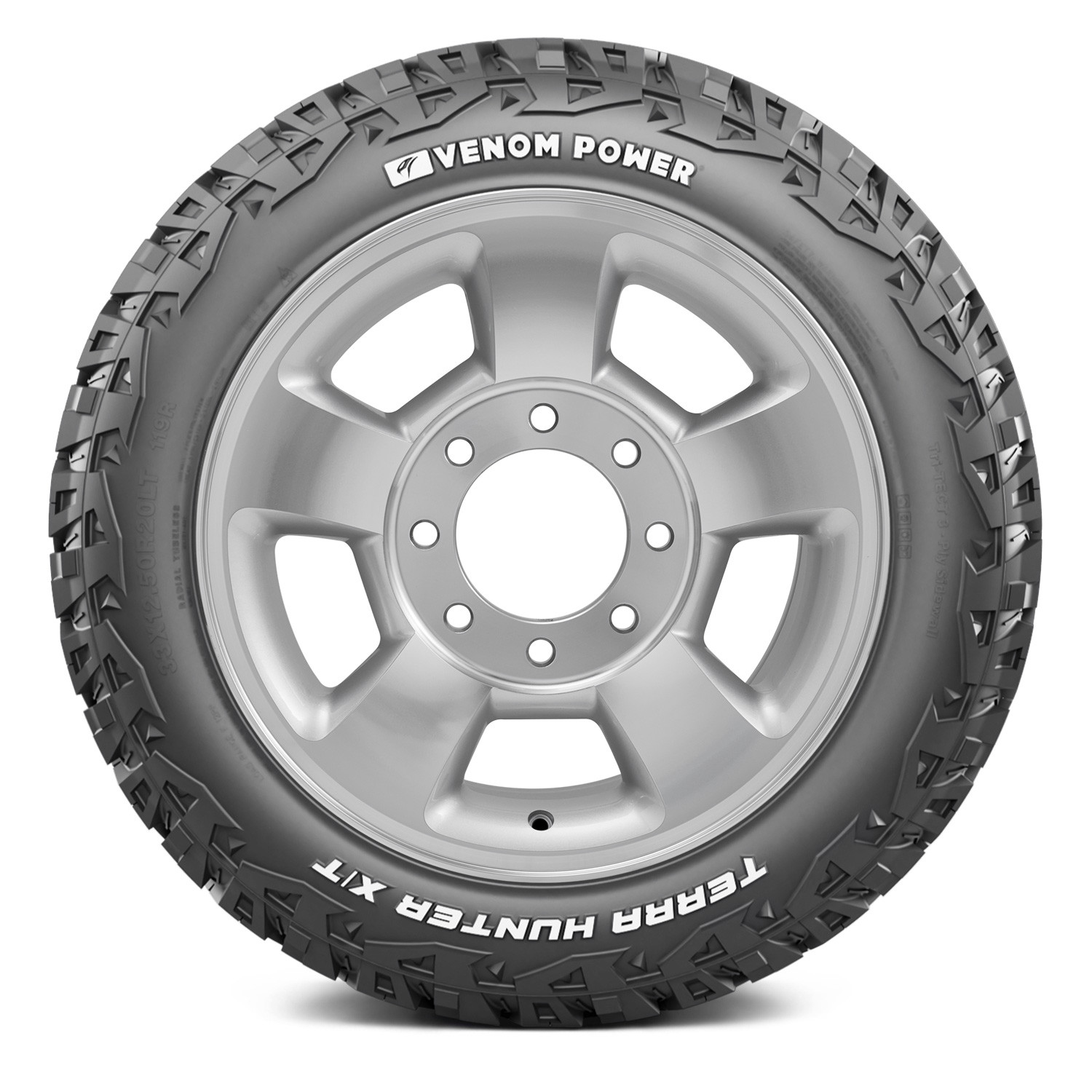 VENOM POWER® TERRA HUNTER X/T WITH WHITE LETTERING Tires