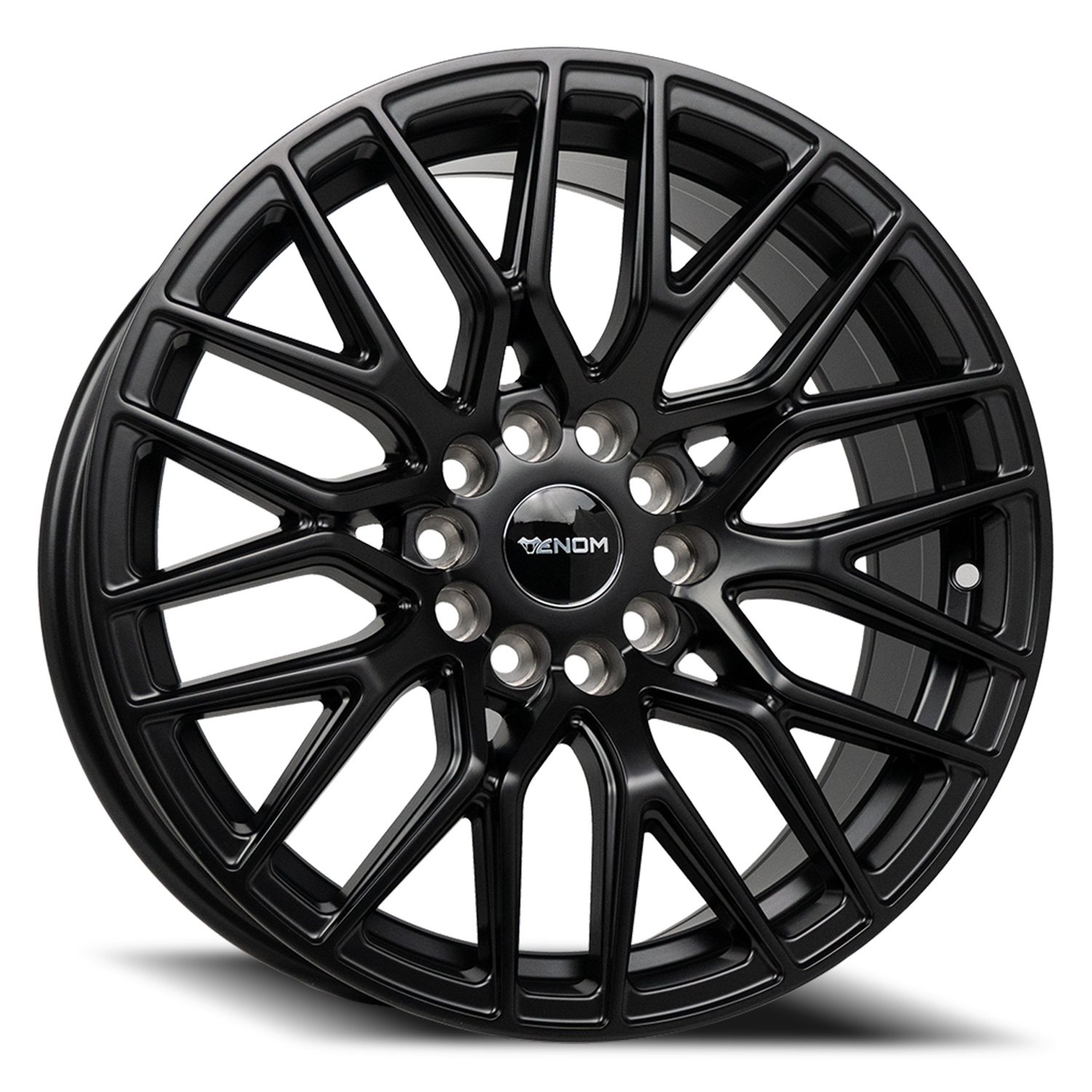 VENOM WHEELS® 40 Wheels - Satin Black Rims - VEN401785114120+35B-B-114.3