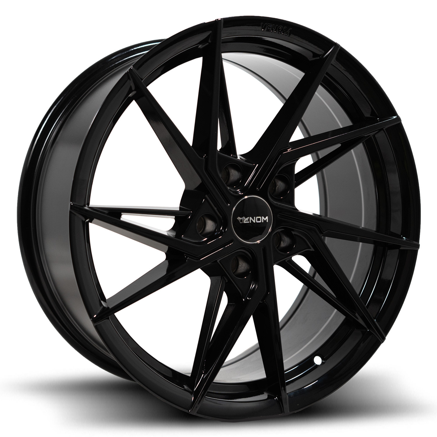 VENOM WHEELS® 50 Wheels - Gloss Black Rims