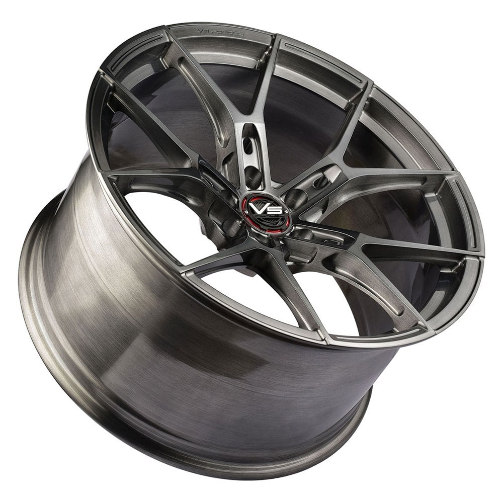 VERTINI® VF01 Wheels - Brushed Titanium Rims