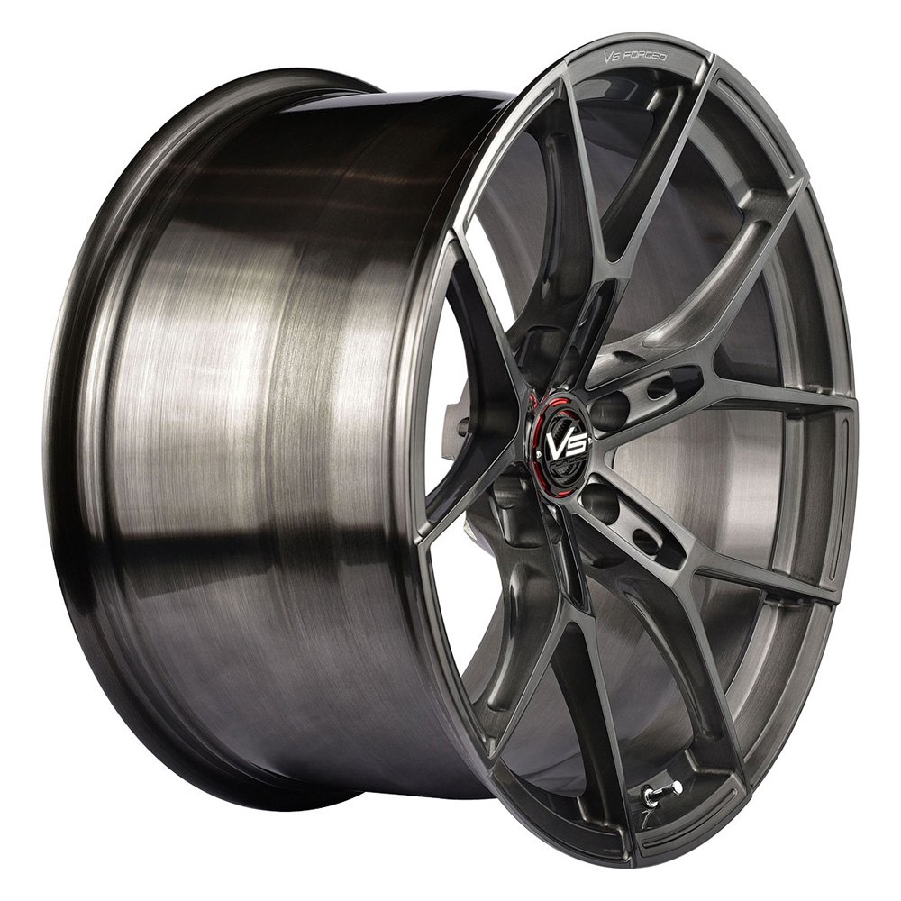 VERTINI® VF01 Wheels - Brushed Titanium Rims
