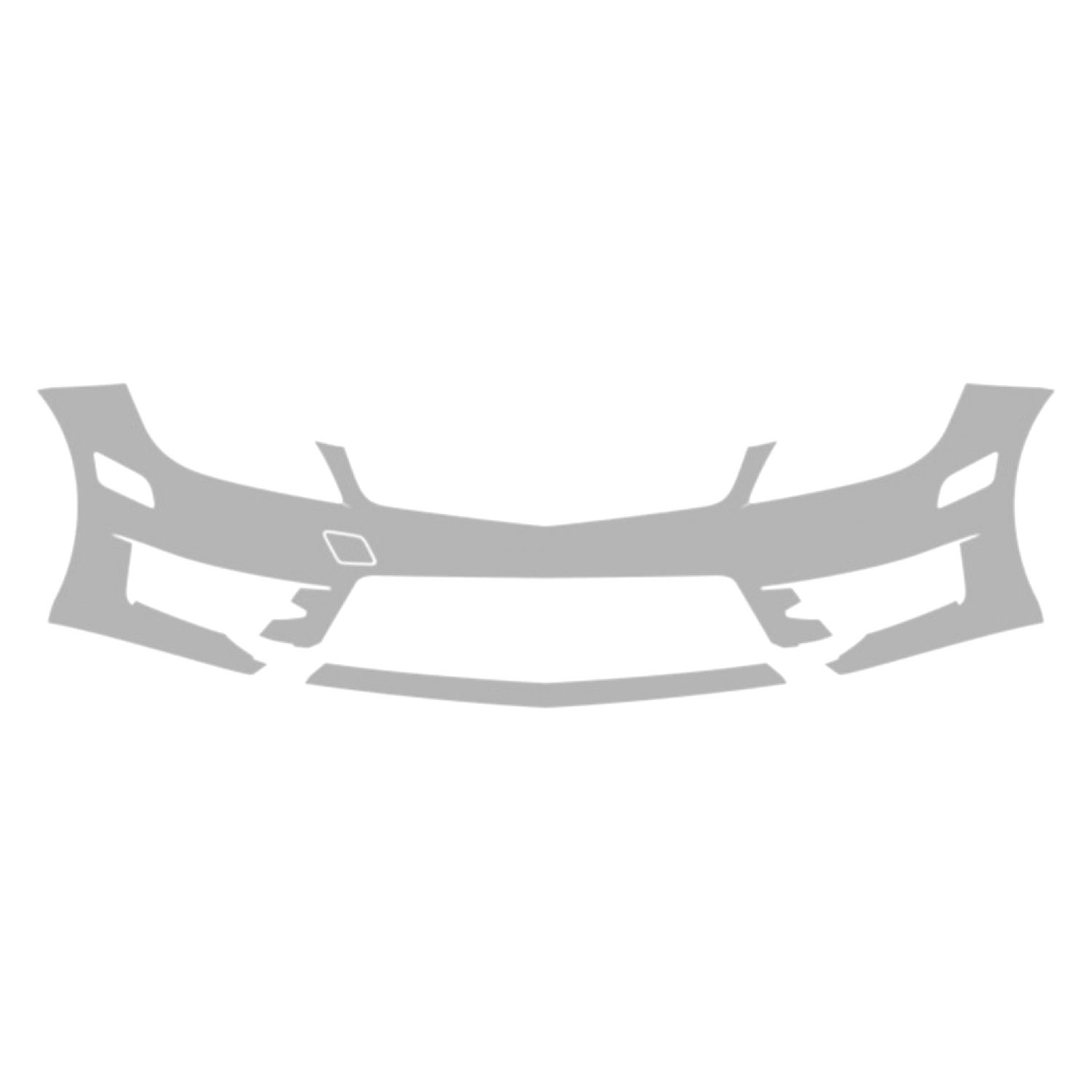Vicrez® vpp12108 - Paint PPF Pre-Cut Front Bumper Kit Protection