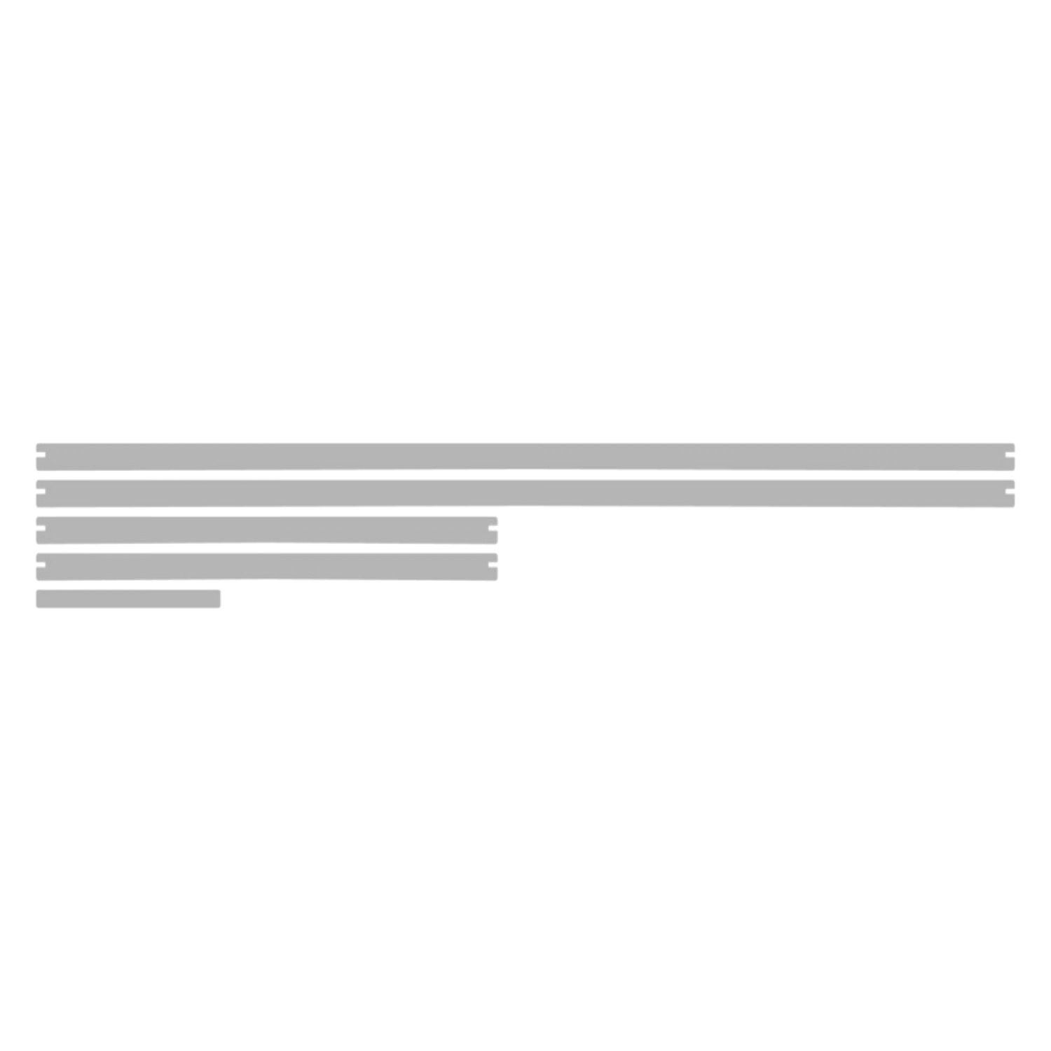 Vicrez® vpp12990 - Paint PPF Pre-Cut Door Edge Guards Kit Protection