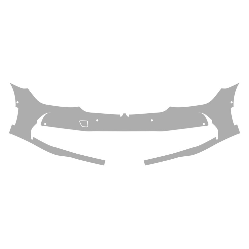 Vicrez® vpp26481 - Paint PPF Pre-Cut Front Bumper Sensors Protection