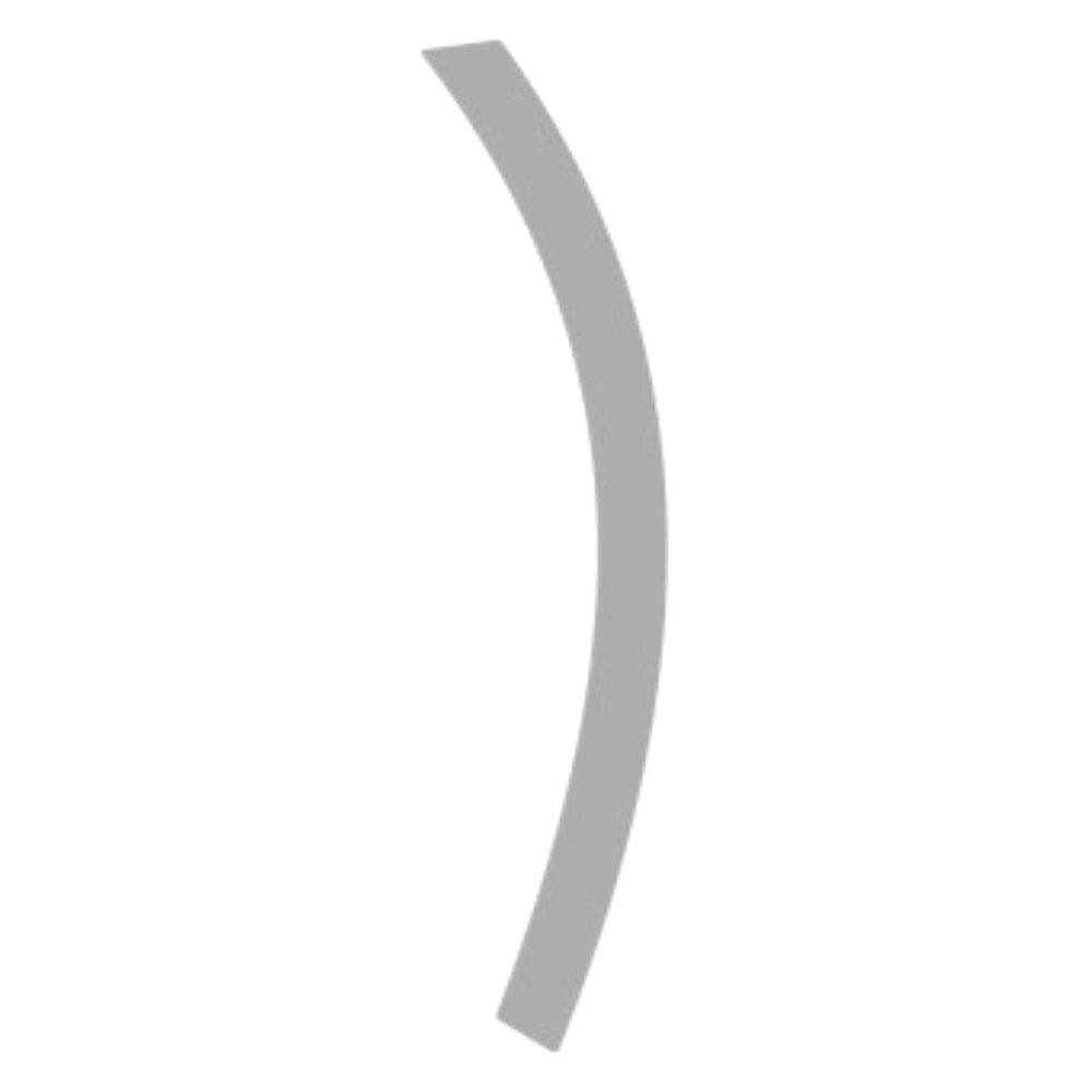 Vicrez® vpp26906 - Paint PPF Pre-Cut Passenger Side Bumper Protection