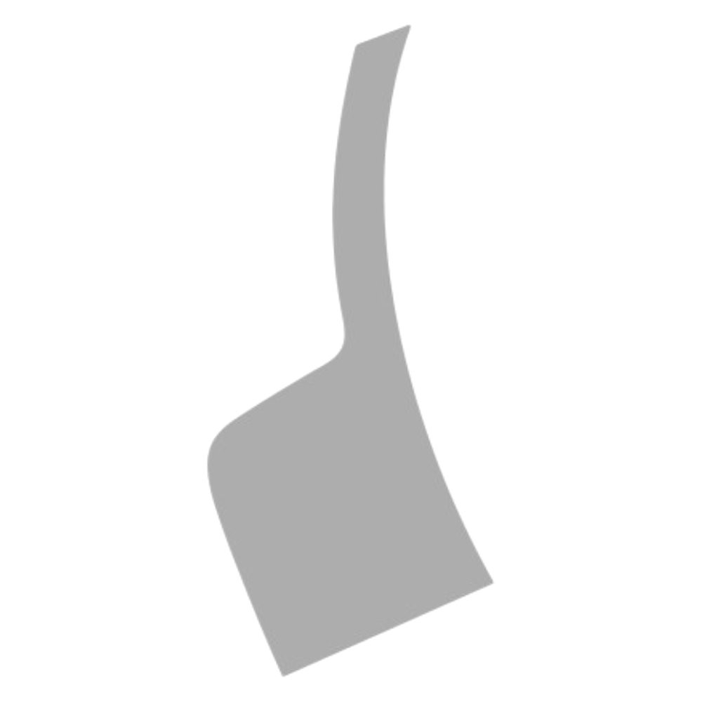Vicrez® vpp27192 - Paint PPF Pre-Cut Rear Passenger Side Wheel Splash ...