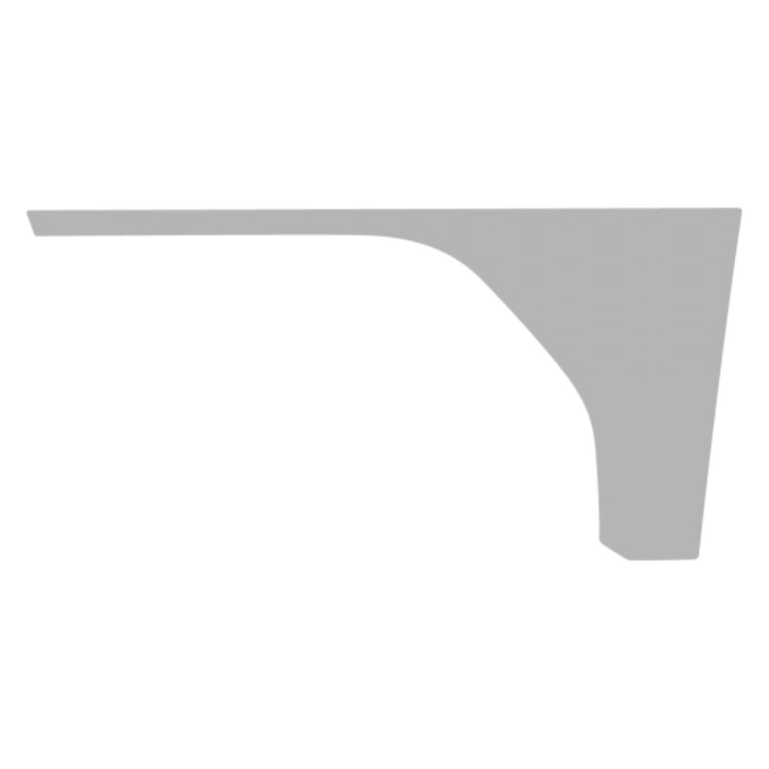 Vicrez® vpp3439 - Paint PPF Pre-Cut Front Bed Driver Side Rocker Protection