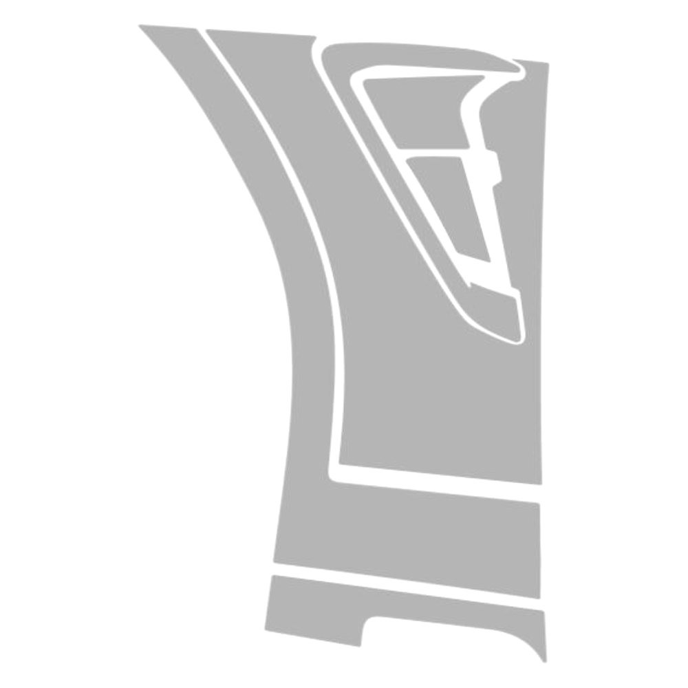 Vicrez® vpp35125 - Paint PPF Pre-Cut Front Driver Side Wheel Splash ...