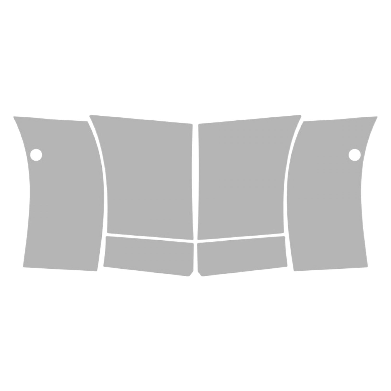 Vicrez® vpp7362 - Paint PPF Pre-Cut Splash, Sensors Kit Protection
