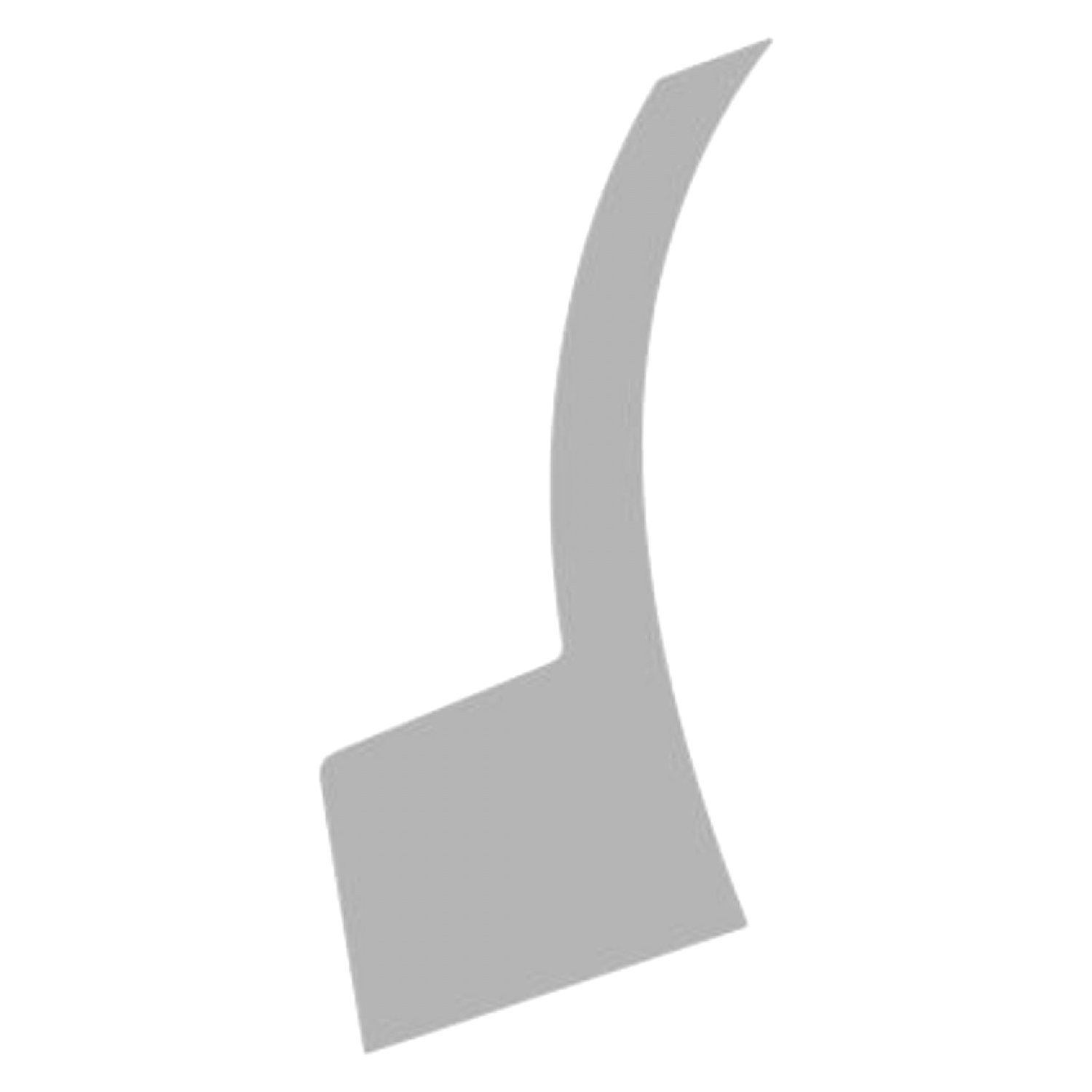 Vicrez® vpp7843 - Paint PPF Pre-Cut Rear Passenger Side Wheel Splash ...