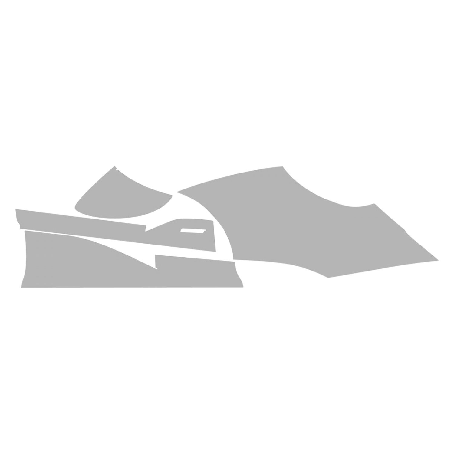 Vicrez® vpp862 - Paint PPF Pre-Cut Passenger Side Rocker Protection