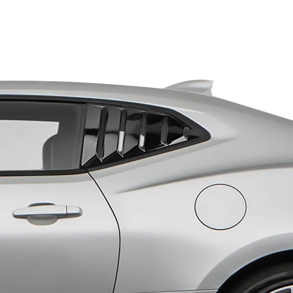 Vicrez® vz101691 - LV Style Quarter Window Louvers (Unpainted)