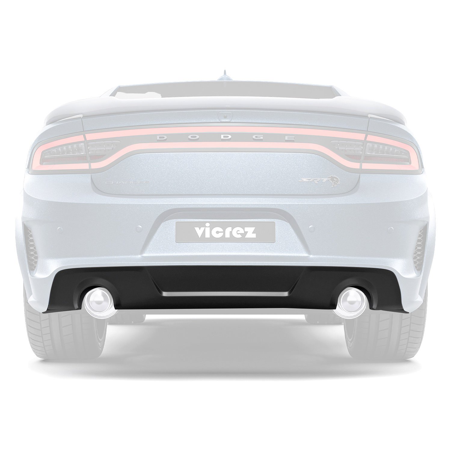 Vicrez® vz101948 - OE Style Wide Body Rear Diffuser