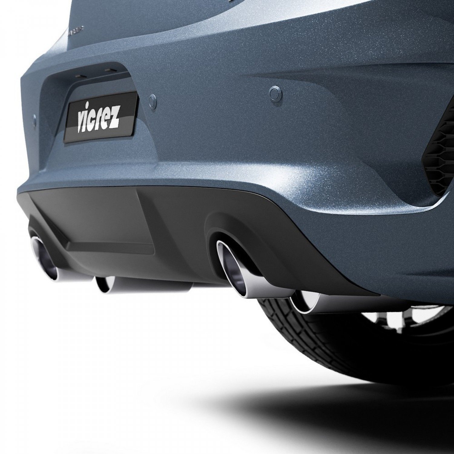 Vicrez® vz101948 - OE Style Wide Body Rear Diffuser