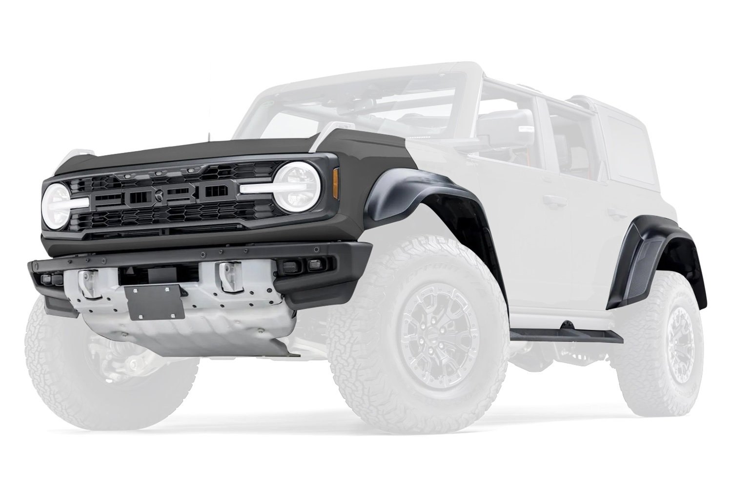 Vicrez® vz101953 - Raptor Style Conversion Kit (Unpainted)