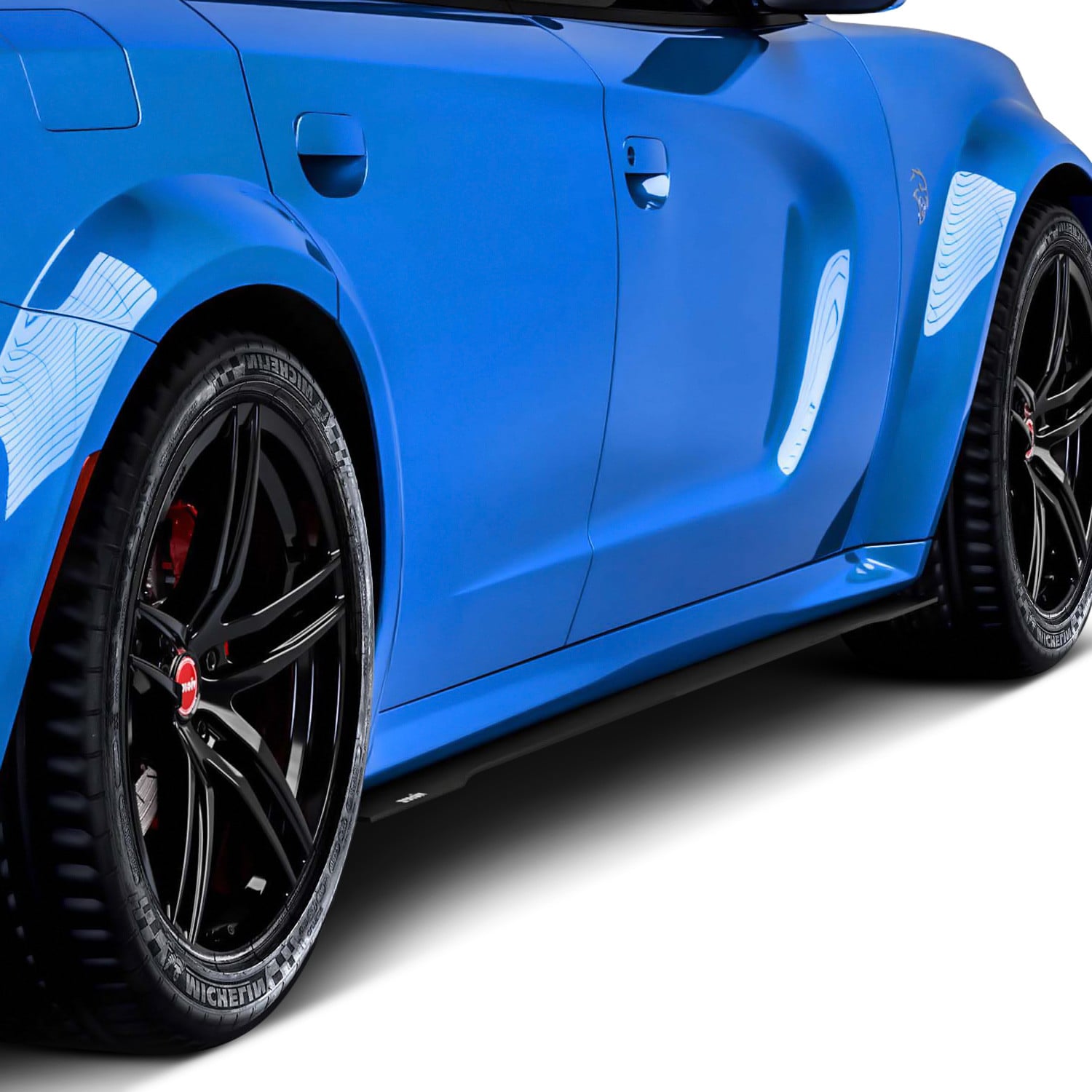 Vicrez® vz102097-UC - V3R Style Urban Camo Side Skirt Splitters