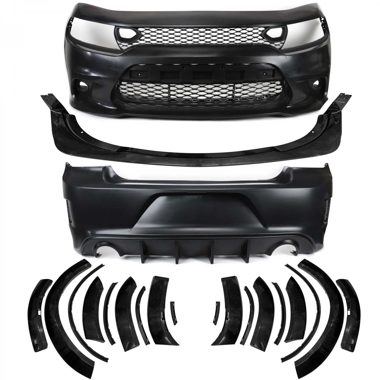 Vicrez® vz102117 - Demon Style Wide Body Kit