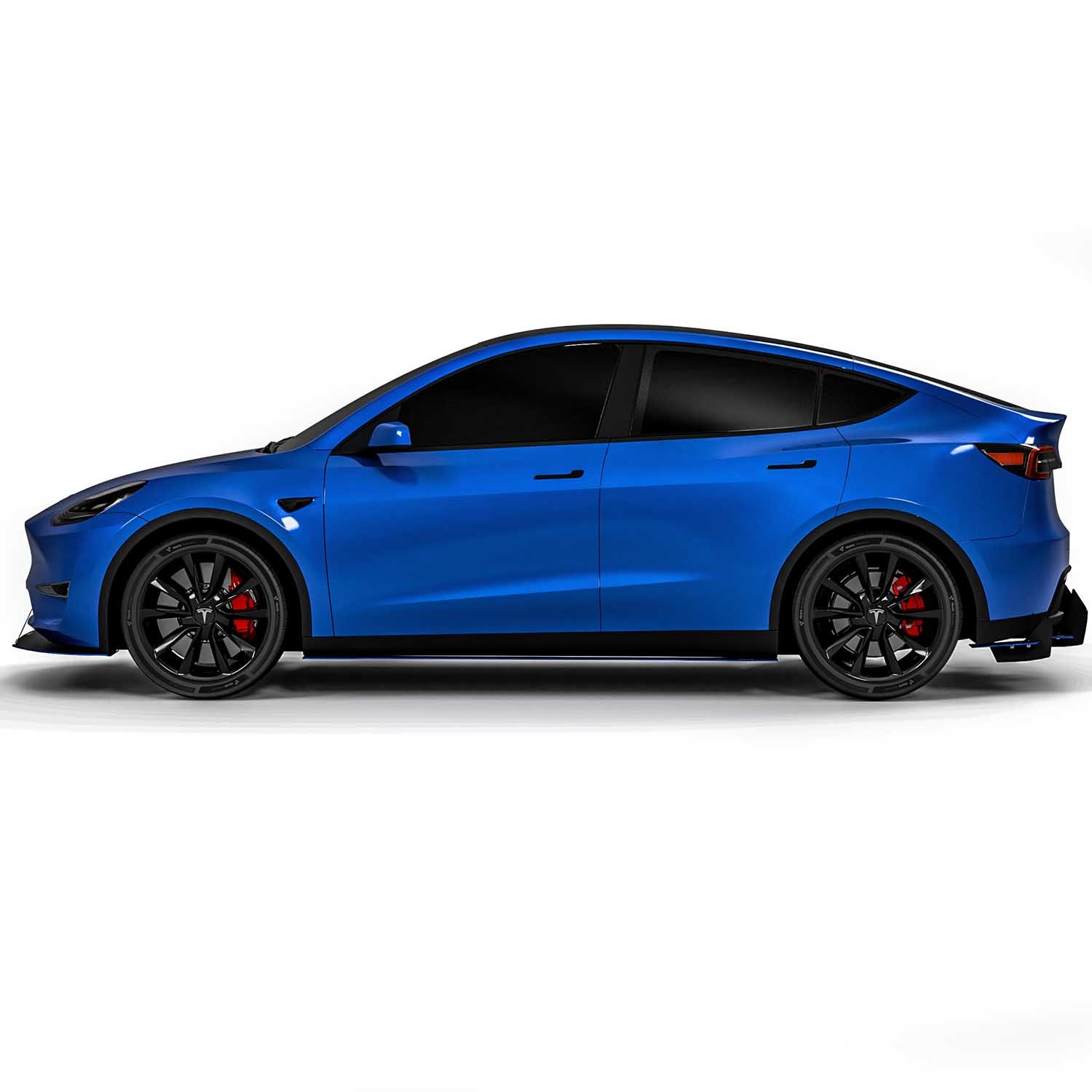 Vicrez® vz102388 - VR1 Style Front Bumper Lip Splitter with Support Rods