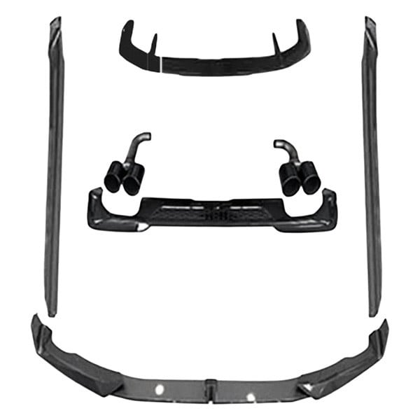 Vicrez® vz105973 - Black Knight Style Aero Kit (Unpainted)
