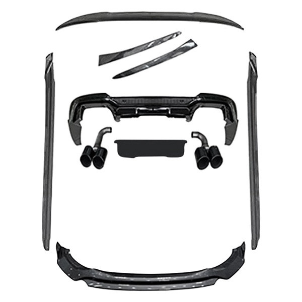 Vicrez® vz105977 - Black Knight Style Aero Kit (Unpainted)