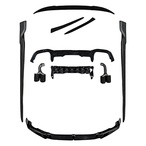 Vicrez® vz105985 - Black Knight Style Aero Kit (Unpainted)