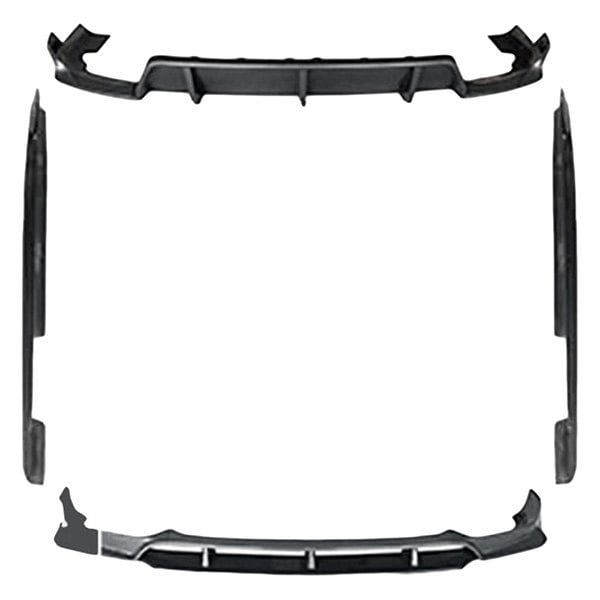 Vicrez® vz106038 - Black Knight Style Aero Kit (Unpainted)