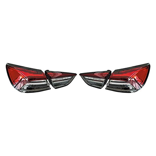 Vicrez® VZ106467 - Driver and Passenger Side LED Tail Lights