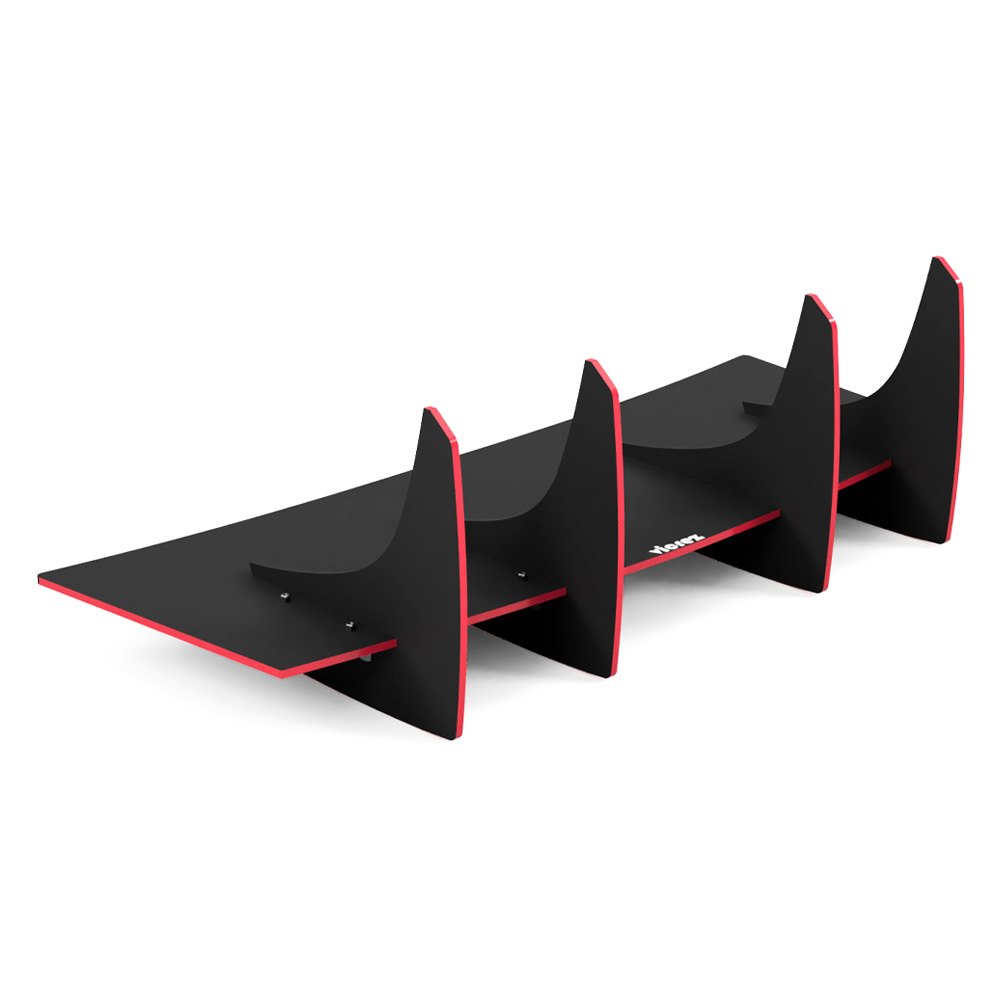 Vicrez® vz111920-DC - Genali VR4 Style Dry Carbon Fiber (Vinyl) Rear ...