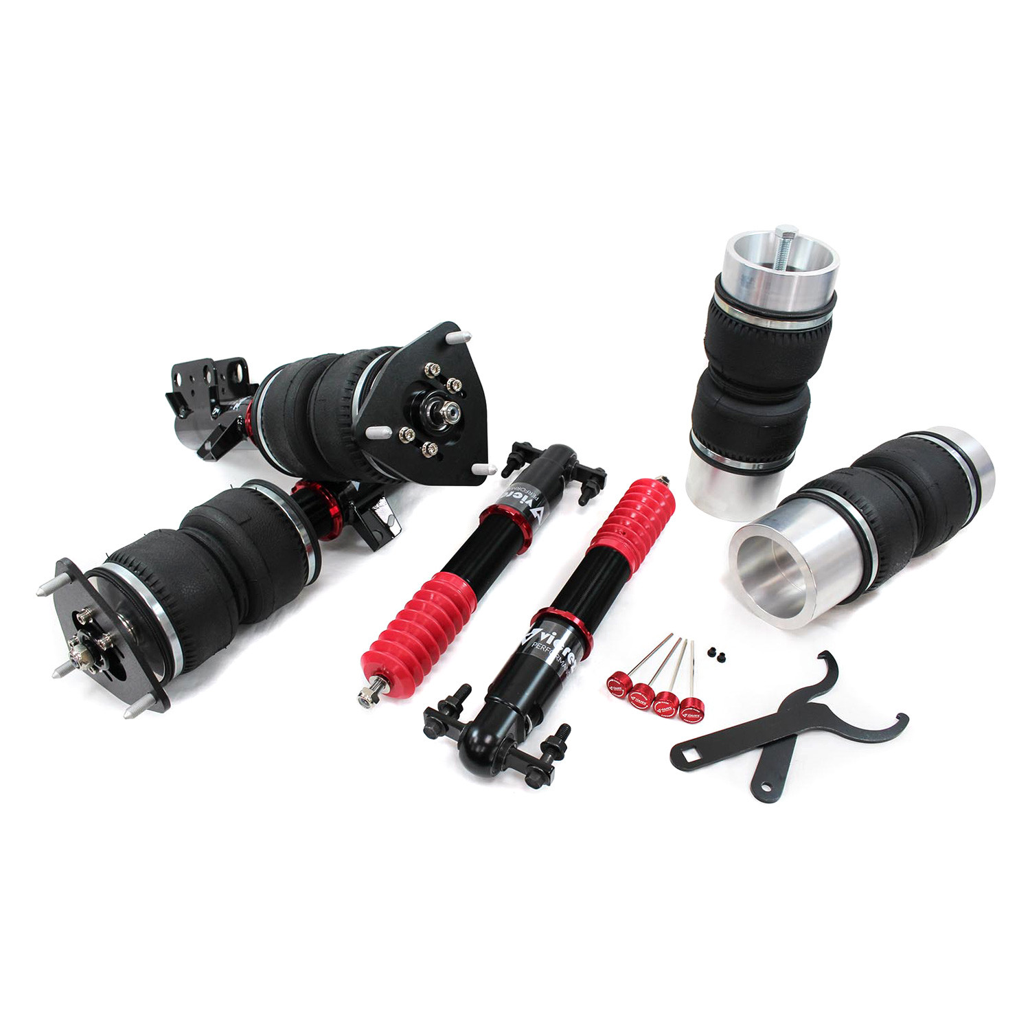 Vicrez® vzp101464 - 4.88" x 6.7" Front and Rear Monotube Adjustable ...