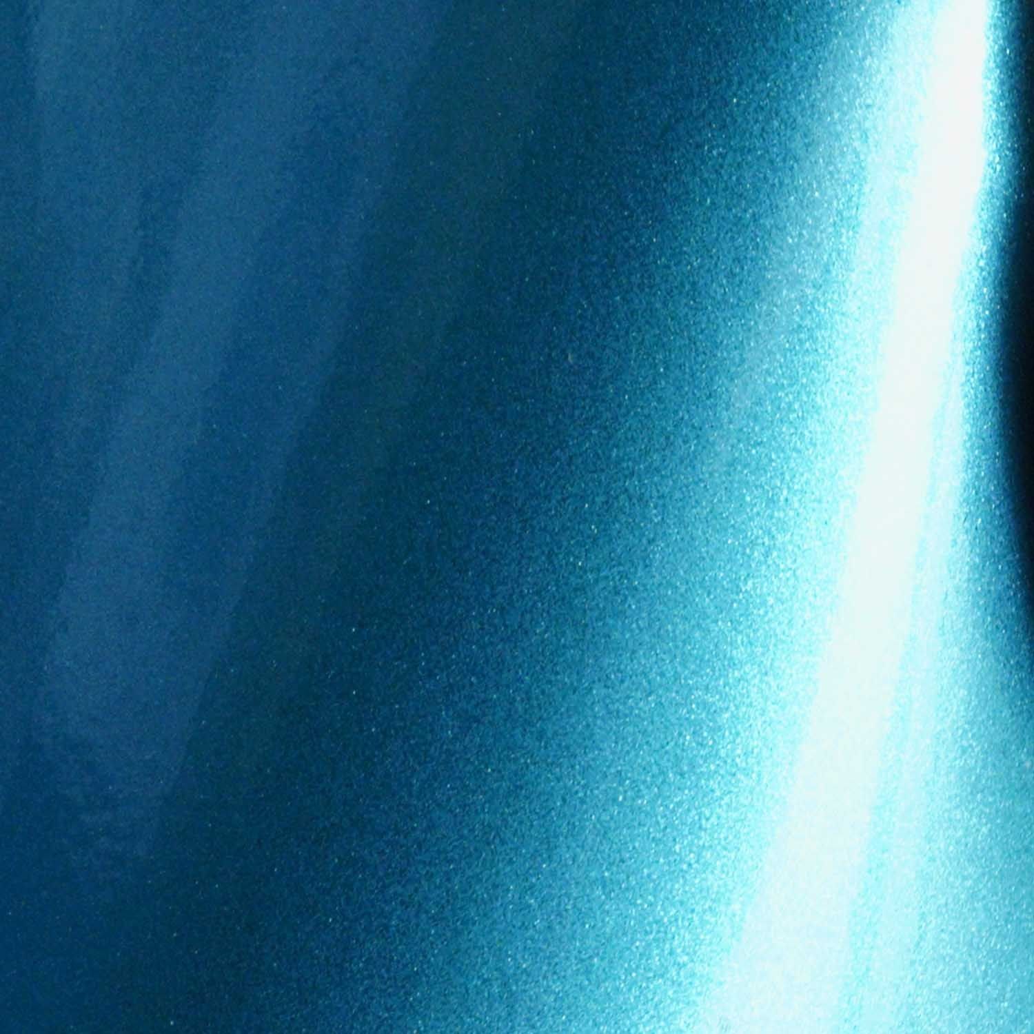 Vicrez® vzv10265-40 - 5' x 40' Chrome Light Blue Vinyl Car Wrap Film