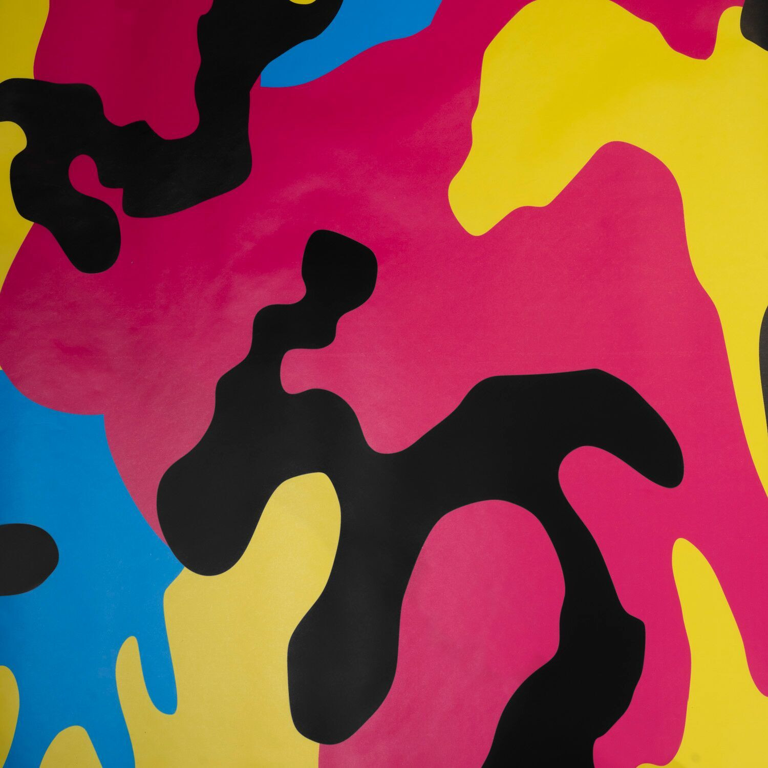 Vicrez® vzv10289-3 - 5' x 3' Black Yellow Blue Red Multi Color Camo ...
