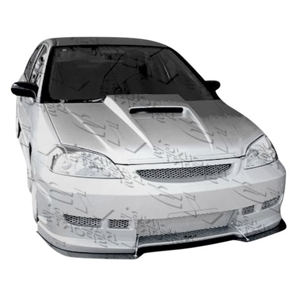 VIS Racing® - Honda Civic 2001 Z1 boxer Style Fiberglass Body Kit