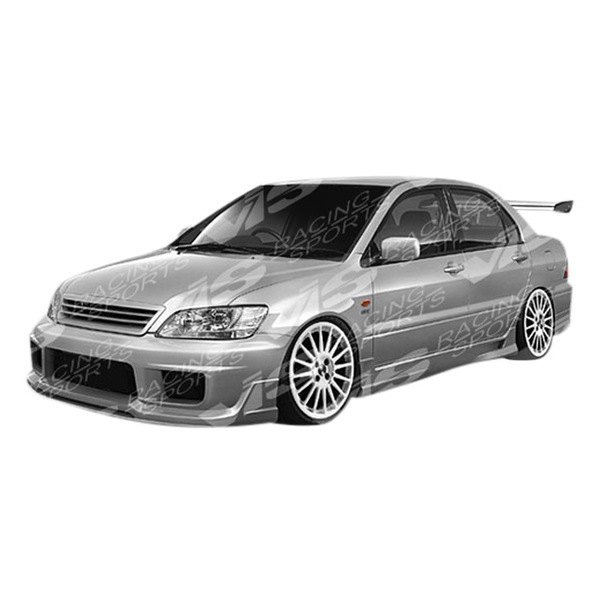 VIS Racing® 02MTLAN4DKSP-004 - K Speed Style Fiberglass Side Skirts ...