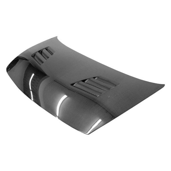 VIS Racing® 06HDCVC4DTNR-010C - Techno R Style Carbon Fiber Hood