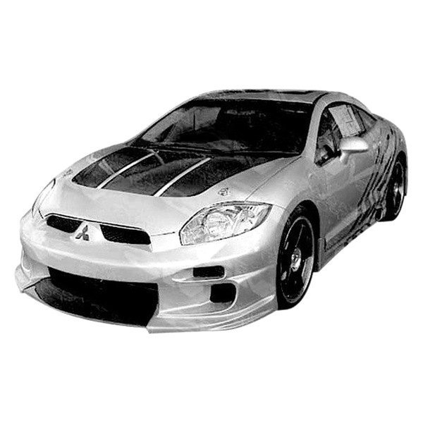VIS Racing® 06MTECL2DDEM-004 - Demon Style Fiberglass Side Skirts ...