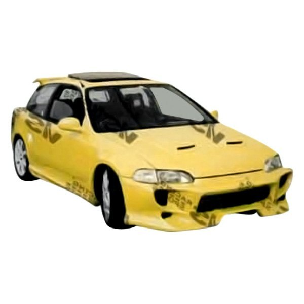 VIS Racing® 92HDCVC2DINV2-001 - Invader 2 Style Fiberglass Front Bumper ...