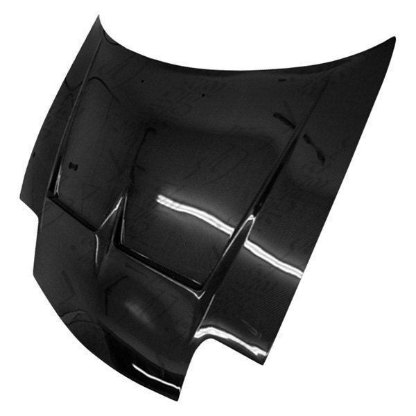 VIS Racing® 93MZRX72DVS-010C - Invader Style Carbon Fiber Hood